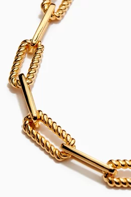 Buy Missoma Gold Coterie Chain Necklace in 18ct Gold Plated on Brass For Women Online Ounass Bahrain