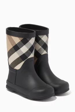 Burberry kids rain boots store