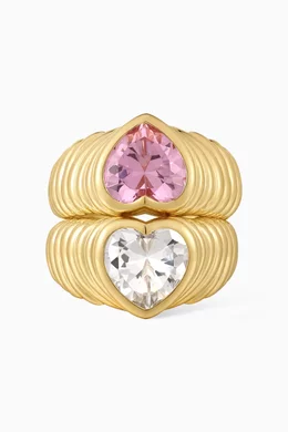 Heart ring aj store