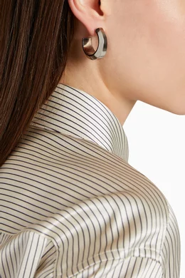 Ysl hoop earrings store